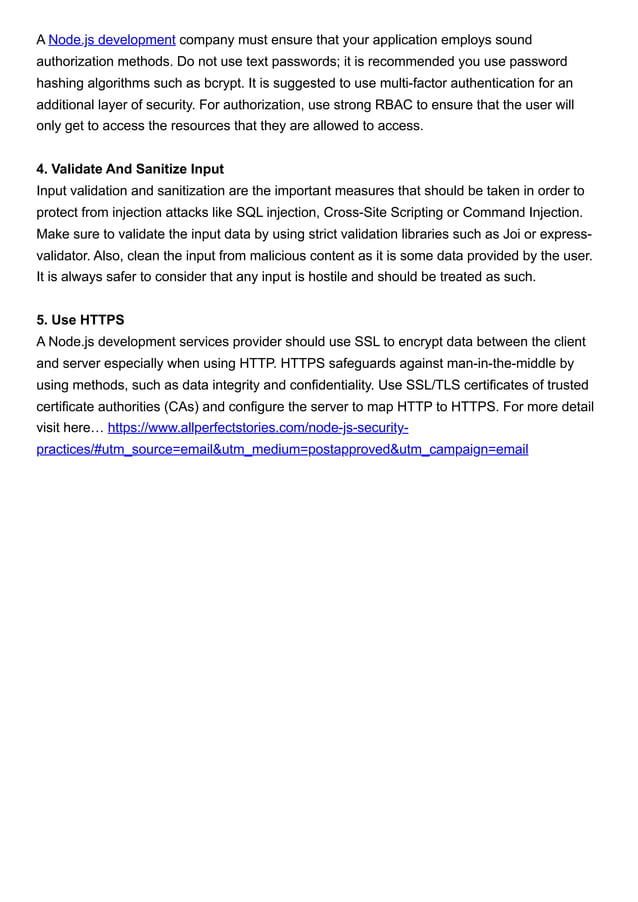 12 best Node.js security practices in 2024 | PDF | Free Download