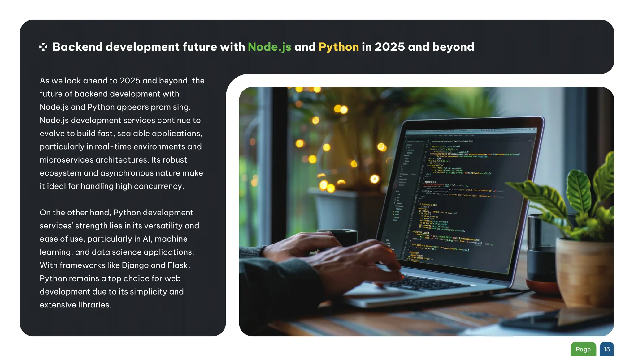 Nodejs Vs Python 2024 Which Is Better For Backend Development Ppt