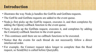 Node js for backend server development. | PPTX