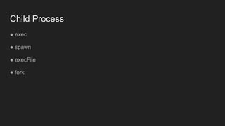 Node child process | PPT