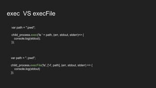 Node child process | PPT