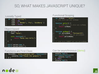 An introduction to Node.js