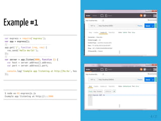 Introduction to Node.JS Express | PDF