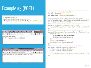 Introduction to Node.JS Express | PDF