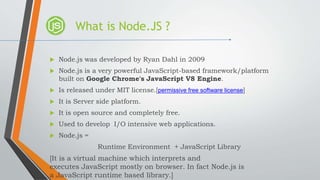 Node Session - 1 | PPT
