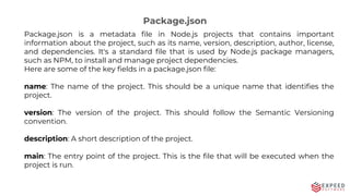 Node JS - A brief overview on building real-time web applications | PPT