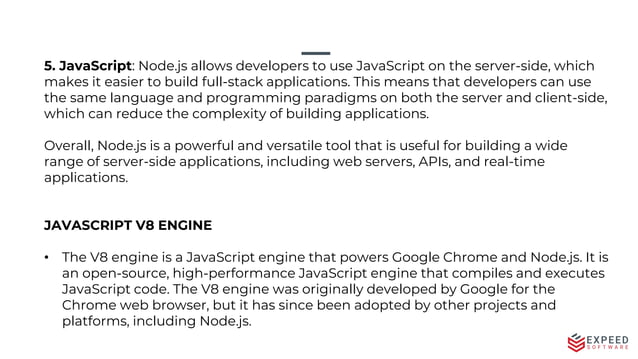 Node JS - A brief overview on building real-time web applications | PPT