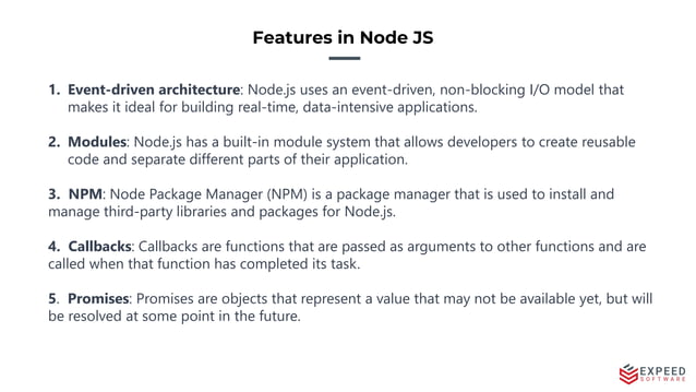 Node JS - A brief overview on building real-time web applications | PPT