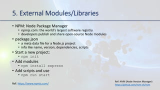 Node.js System: The Approach | PPT