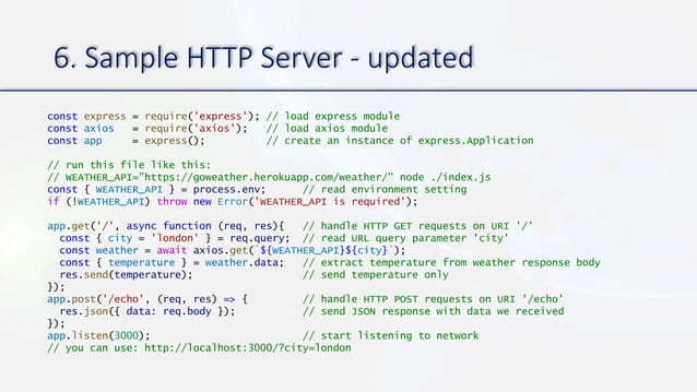 Node.js System: The Approach | PPT