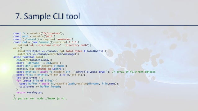 Node.js System: The Approach | PPT