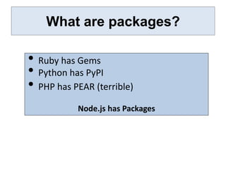 Node.js introduction | PDF | Web Development | Internet