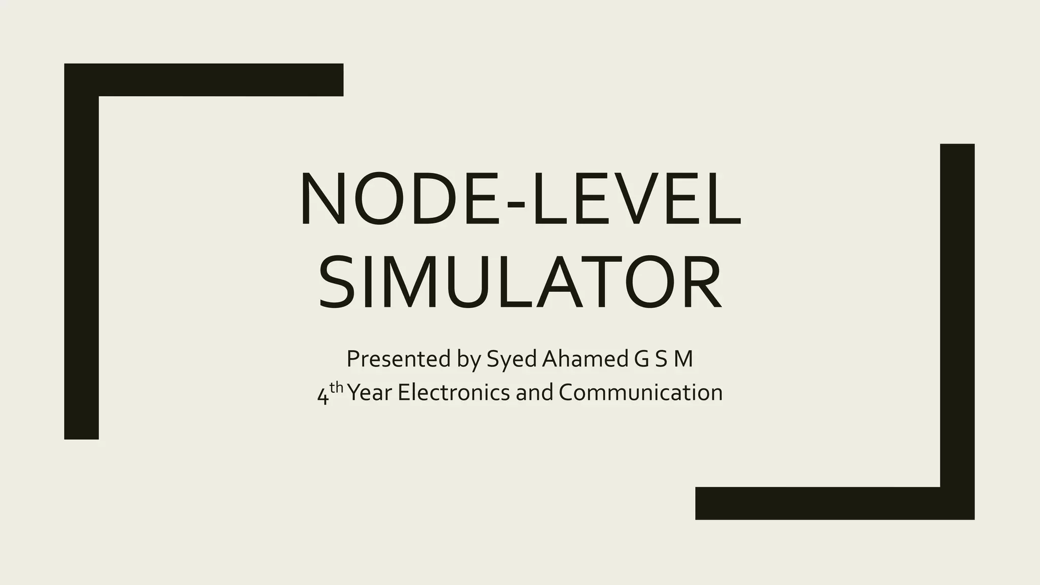 Node level simulators | PPTX | Internet of Things | Internet