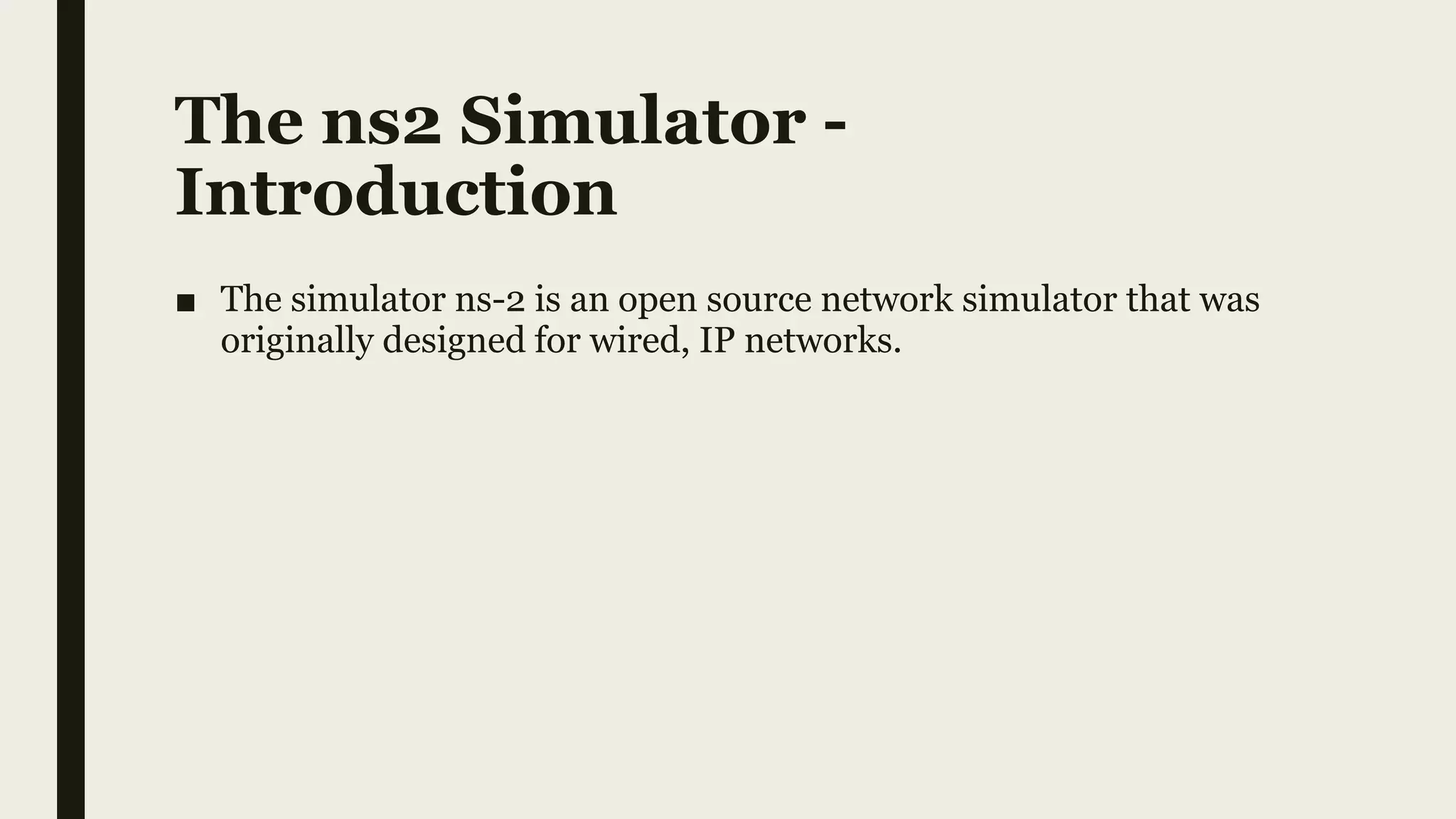 Node level simulators | PPTX | Internet of Things | Internet