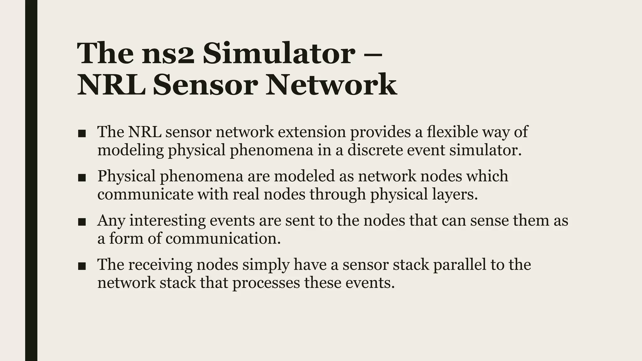 Node level simulators | PPTX