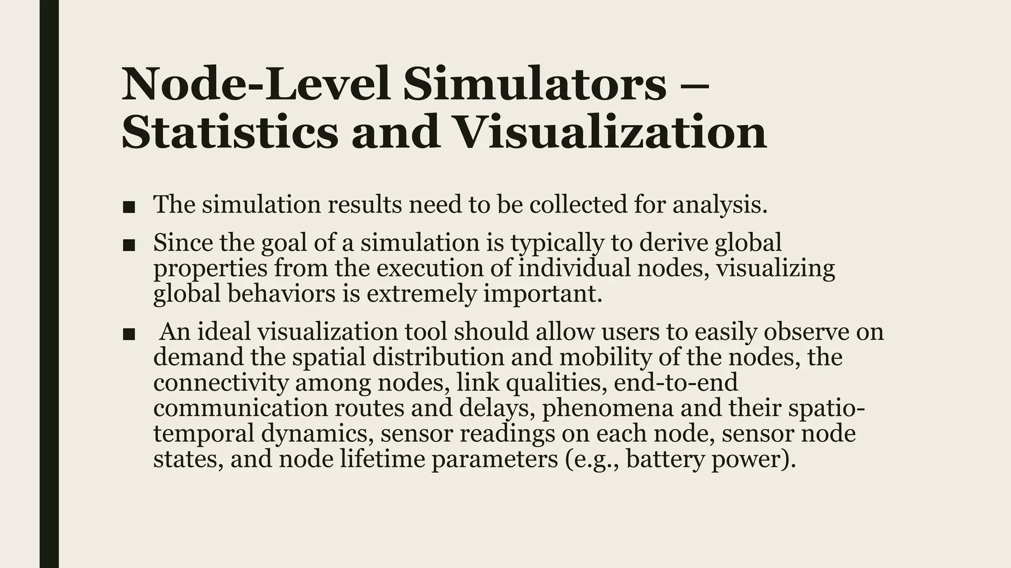 Node level simulators | PPTX