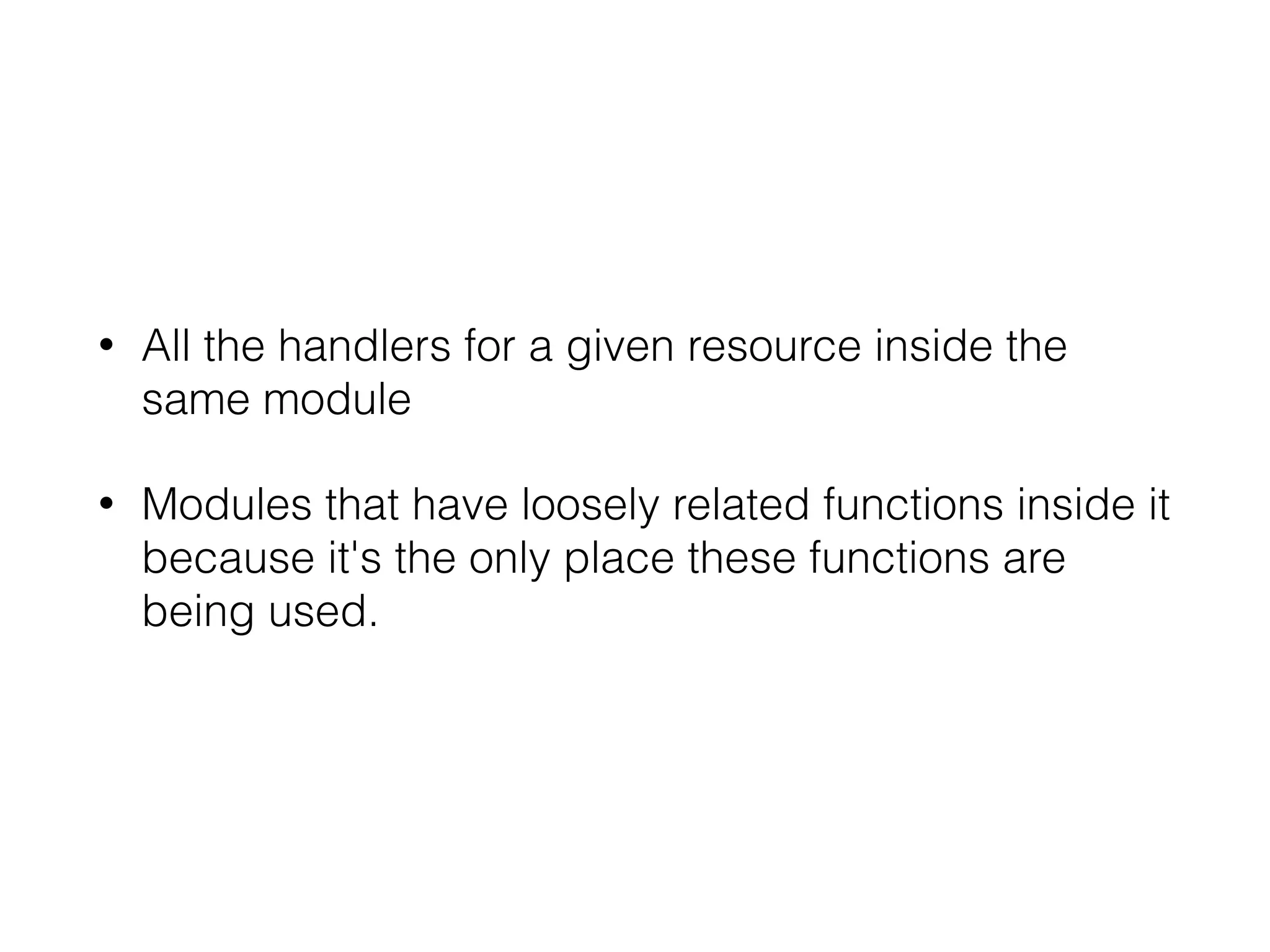 Node.js Anti-Patterns and bad practices | PPT