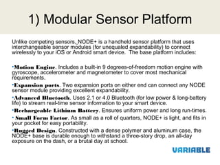 NODE+ Sensors: A Tutorial | PPT