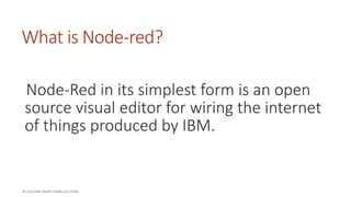 Node red for Raspberry Pi | PPT