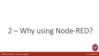 Node-RED - A visual tool to wiring the internet of things | PPTX