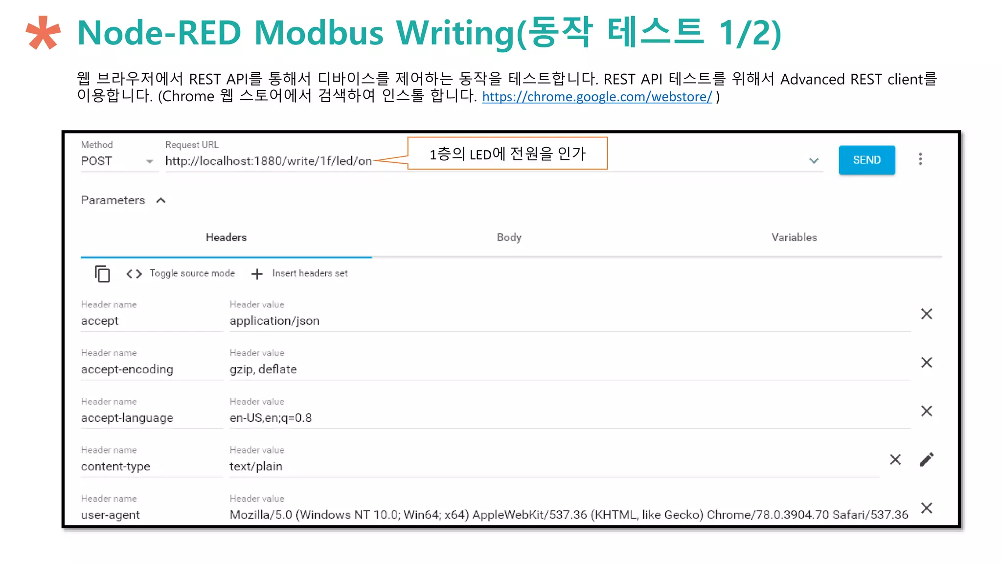 Node-RED Modbus sample (Node-RED 간단 사용법) | PPTX