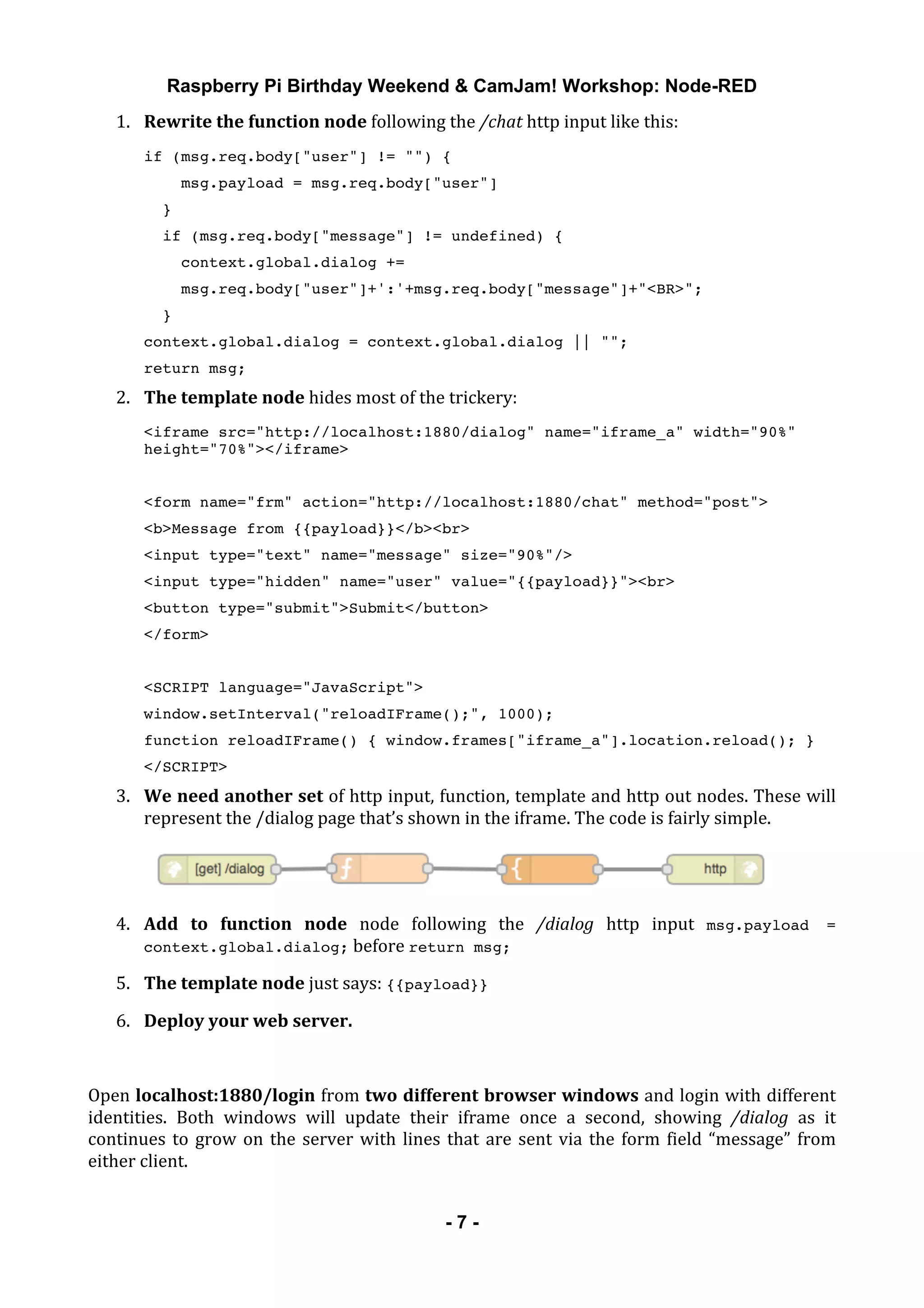 An Introduction To Workflow Based Programming With Node Red Pdf