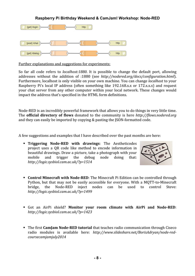 An introduction to workflow-based programming with Node-RED | PDF