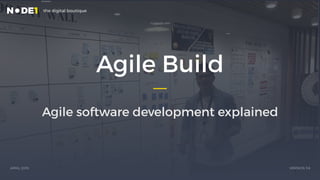 Agile software development development explained | PPT