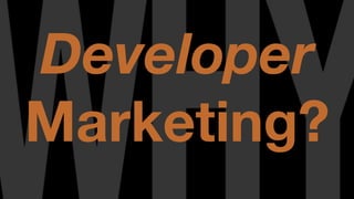 Node1 developer marketing | PPT