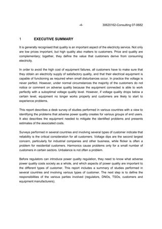 Benchmarking on Power Quality | PDF