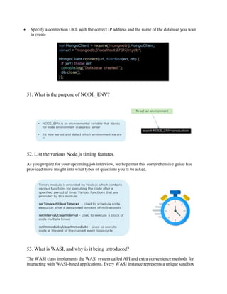 node.js interview questions and answers. | DOCX