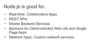 Introduction to Node js | PPT