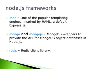 Nodejs | PPT