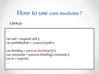 Node.js code tracing | PPT