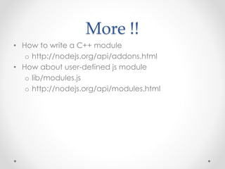Node.js code tracing | PPT