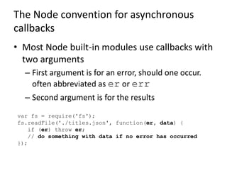 Node.js Introduction | PPT