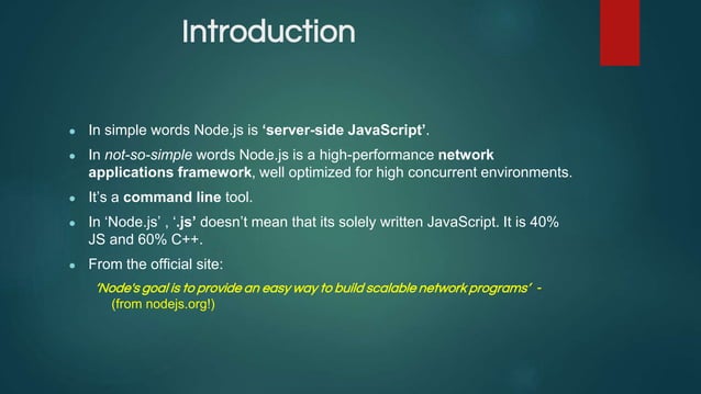 Nodejs | PPT