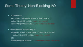 Nodejs | PPTX | Web Development | Internet