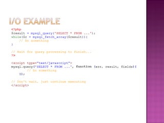 Node js | PPT | Web Development | Internet
