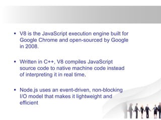 Kalp Corporate Node JS Perfect Guide | PPTX | Web Development | Internet