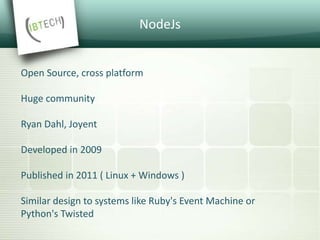 Node js | PPT