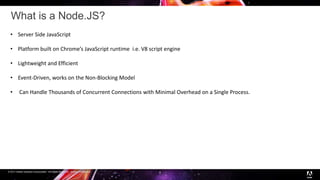 Node.Js: Basics Concepts and Introduction | PPTX