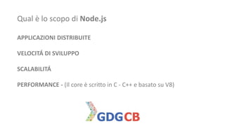 Introduzione a Node.js | Web Development | Internet