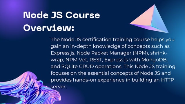 Node Java Script Topic In Digital Marketing Ppt