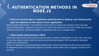 A Complete Guide to Node.js Authentication and Security | PPT
