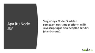 Nodejs & Loopback | PPTX