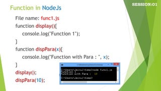 Nodejs Session01 | PPT