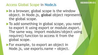Nodejs Session01 | PPT