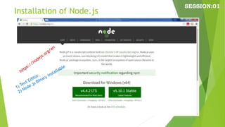 Nodejs Session01 | PPT