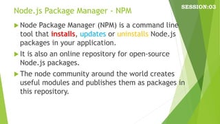 NodeJs Session03 | PPT